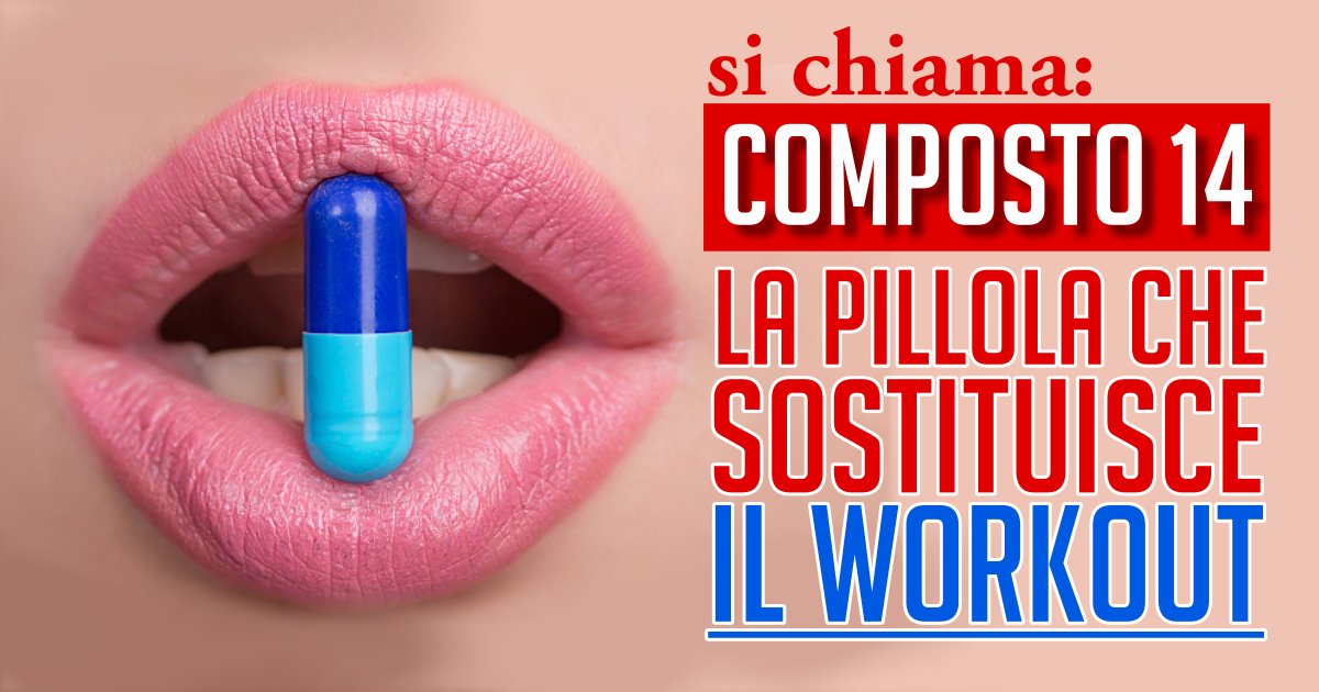 Sport in pillola: un farmaco che simula gli effetti dell'attività fisica